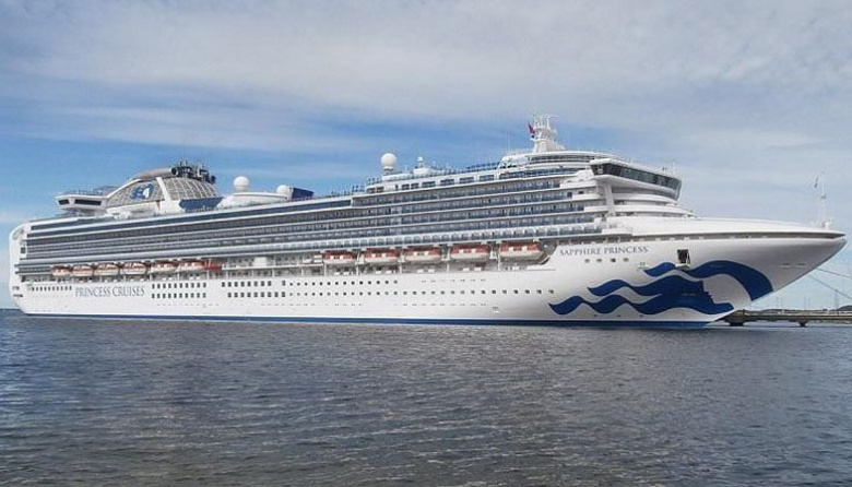 El imponente Sapphire Princess arriba al puerto de Ushuaia y vuelve a ...