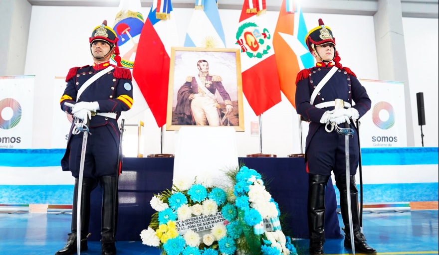 Homenaje al General José de San Martín - Red 23 Noticias - Tierra del Fuego